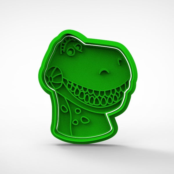 Toy Story Rex Face Bake My Sweet Day 4199