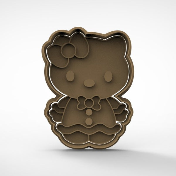 Gingerbread Hello Kitty – BAKE MY SWEET DAY