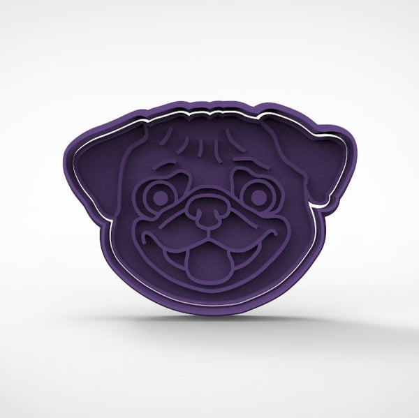 Dog Pug – BAKE MY SWEET DAY