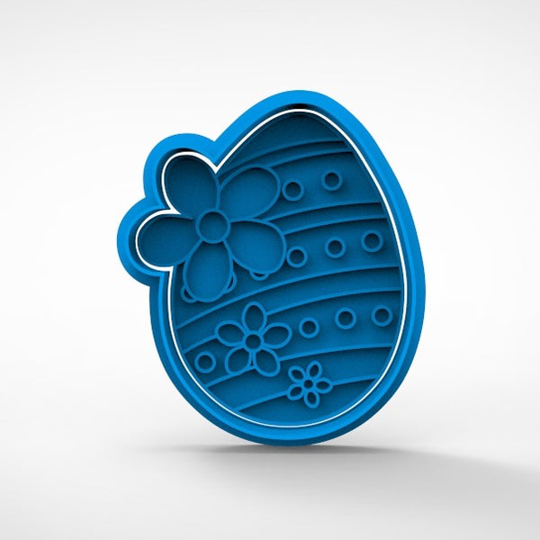 Easter's Egg with Flowers V2 – BAKE MY SWEET DAY