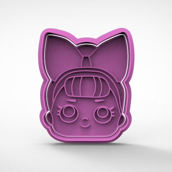 LOL Fancy Glitter Doll Face – BAKE MY SWEET DAY