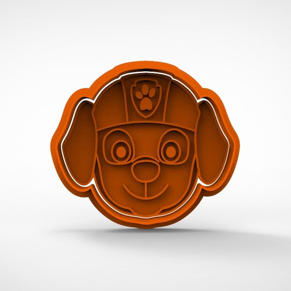 Paw Patrol Set Zuma Face – BAKE MY SWEET DAY